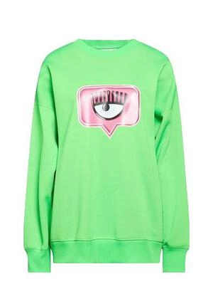 CHIARA FERRAGNI Sweatshirt With Graphic Print - Green