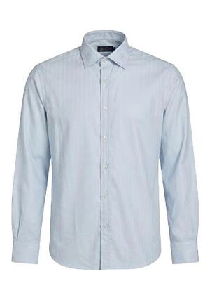 Paul & Shark Shirt Size Silk, Cotton, Cashmere - Blue