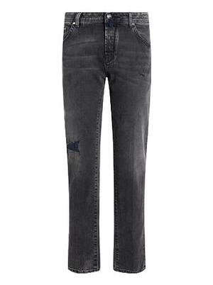 JACOB COHЁN Tapered Jeans - Black