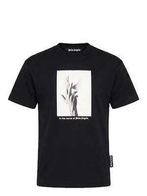 Palm Angels T-shirt Size Cotton - Black