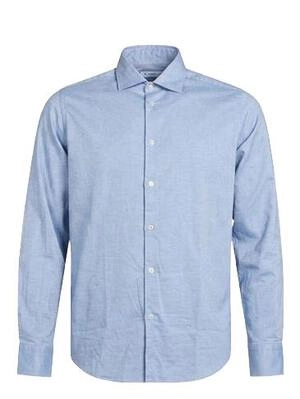 MANUEL RITZ Shirt Size Cotton, Elastane - Blue
