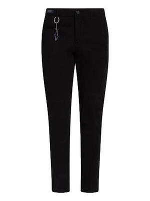 Paul & Shark Cotton, Lyocell, And Elastane Twill Chino Pants - Black