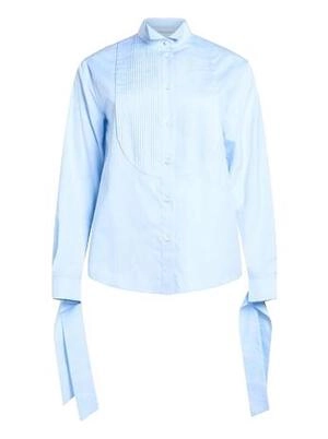 JACOB COHЁN JACOB COHЁN Light Cotton Shirt With Pleated Front And French Cuffs