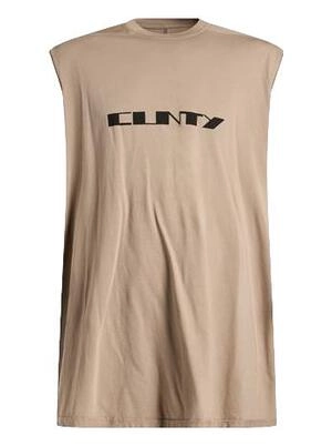 Rick Owens T-shirt Size Cotton - Beige