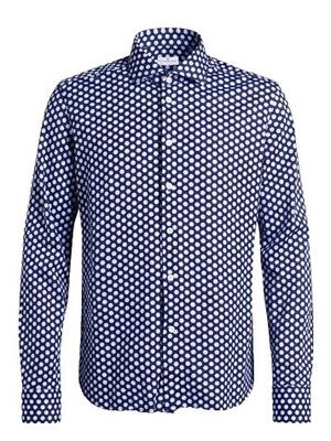 SONRISA Shirt Midnight Size Cotton - Blue