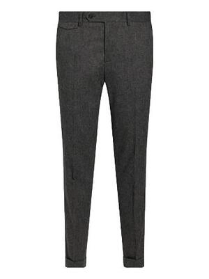 PAOLONI Virgin Wool Blend Chino Pants - Grey