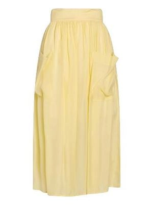 COMPAGNIA ITALIANA Midi Skirt - Yellow