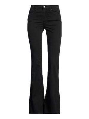 Armani Exchange Cotton Stretch Bootcut Pants - Black