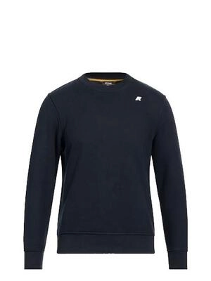 K-WAY Sweatshirt In Midnight Cotton And Polyamide - Midnight Blue
