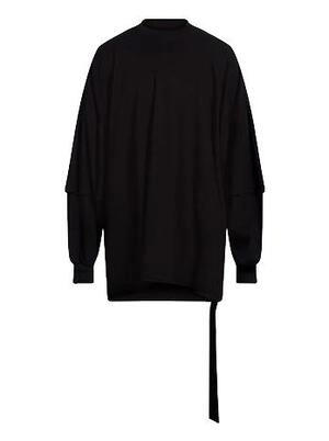 Rick Owens Cotton Jersey Sweatshirt - Black