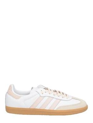 ADIDAS ORIGINALS Leather Low Top Sneakers - White