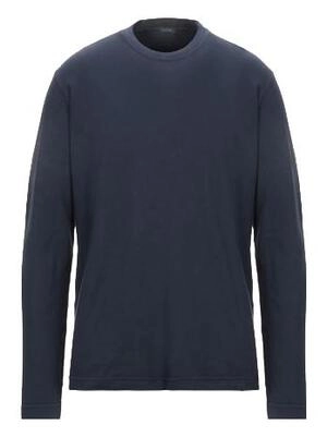 ZANONE T-shirt Dark Size Pima Cotton - Blue