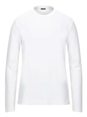 ZANONE T-shirt Size Pima Cotton - White