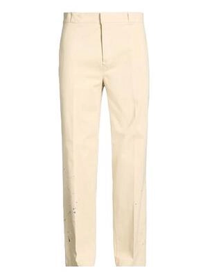 THE EDITOR Military Cotton And Elastane Pants - Beige