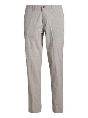 Eleventy Wool And Elastane Chino Pants - Grey