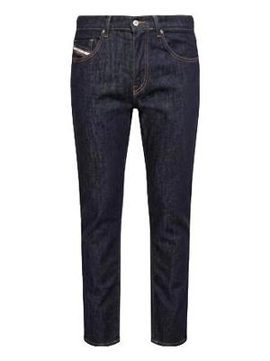 DIESEL® Cotton Elastane Blend Tapered Jeans - Blue