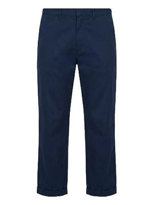 DEPARTMENT 5 Tailored Poplin Pants - Navy