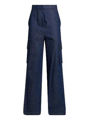 Paul & Joe Denim Cargo Jeans - Blue