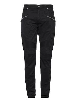 Balmain Pants Size Cotton, Elastane - Black