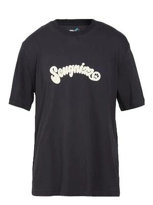 BARROW T-shirt Charcoal Size Cotton - Grey