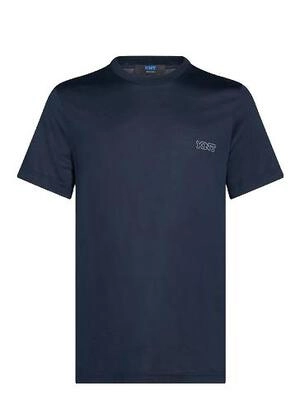 Kiton T-shirt Midnight Size Cotton - Blue