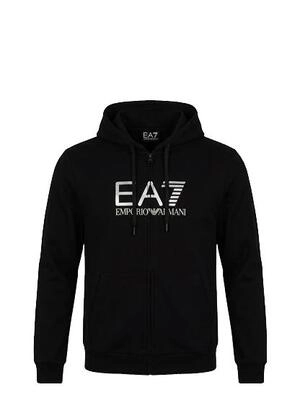 EA7 Tracksuit Size Cotton, Elastane - Black
