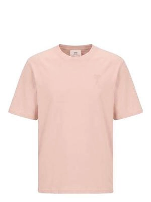 AMI Paris T-shirt Charcoal Size Cotton - Orange