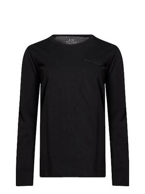Armani Exchange Cotton Bodycon Mini Dress - Black