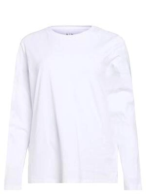 Armani Exchange Cotton Bodycon Mini Dress - White