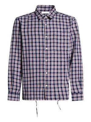 DANIELE FIESOLI Shirt Size Cotton - Navy
