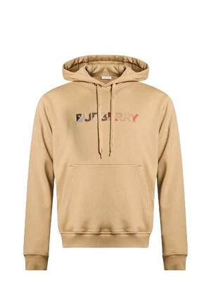 Burberry Sand Cotton Hoodie - Beige
