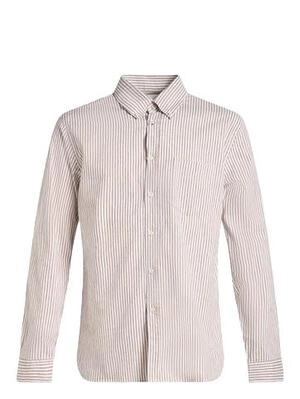 XACUS Shirt Size Cotton, Viscose - Beige