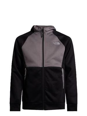 The North Face Two-tone Hooded Technical Sweatshirt - Grey