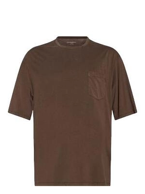 Officine Générale T-shirt Size Lyocell, Cotton - Brown
