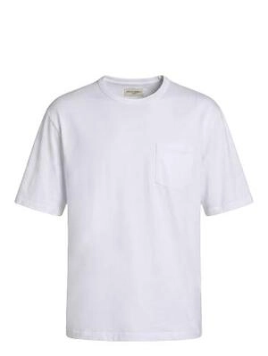 Officine Générale T-shirt Size Cotton, Modal - White