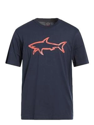 Paul & Shark T-shirt Midnight Size Cotton - Blue