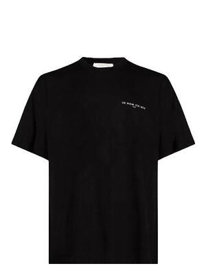 IH NOM UH NIT T-shirt Size Cotton, Linen - Black