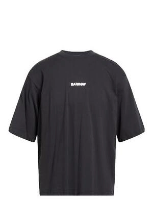 BARROW T-shirt Charcoal Size Cotton - Grey