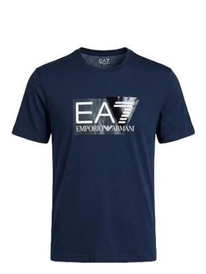 EA7 T-shirt Size Cotton - Blue