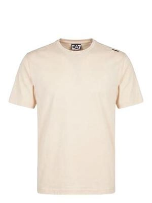 EA7 T-shirt Size Cotton - Beige