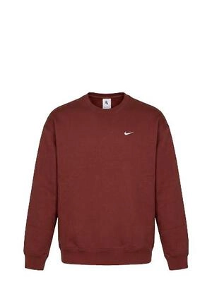 Nike Embroidered Logo Crewneck Sweatshirt - Red