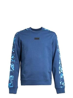 Versace Long Sleeve Crewneck Sweatshirt - Navy