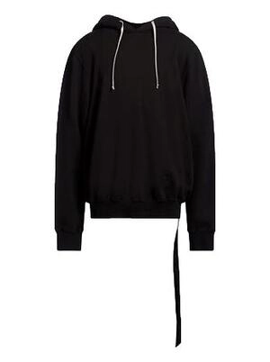 Rick Owens Cotton Hoodie - Black