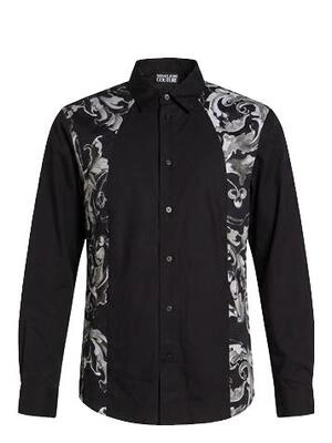Versace Shirt Size Cotton - Black