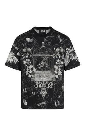 Versace T-shirt Size Cotton - Black