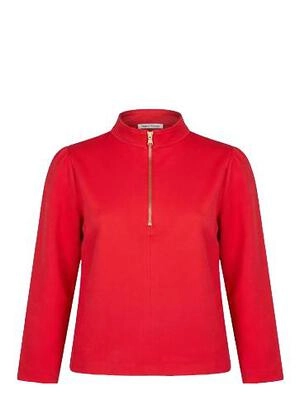 Ba&sh Top Size Polyester, Viscose, Elastane - Red