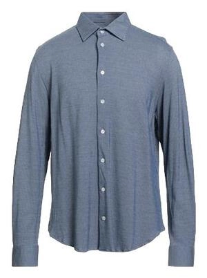Emporio Armani Shirt Size Cotton, Lyocell - Blue