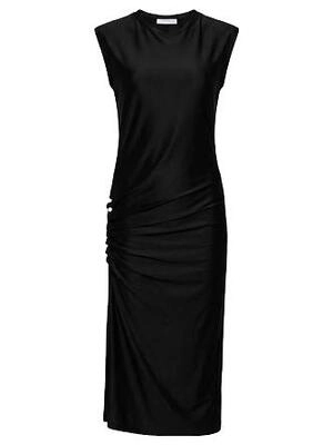 Rabanne Viscose And Elastane Bodycon Midi Dress - Black