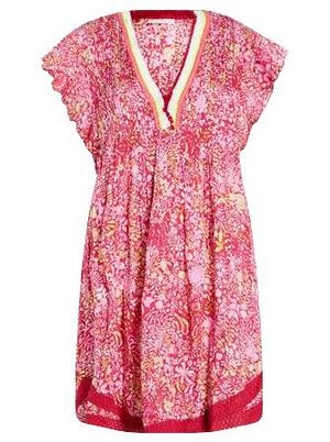 Poupette St Barth Viscose Mini Dress - Red