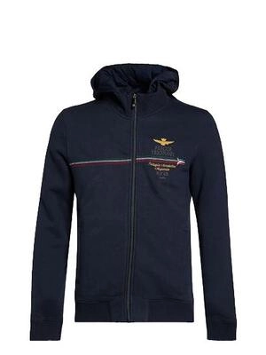 AERONAUTICA MILITARE Frecce Tricolori Hoodie - Blue